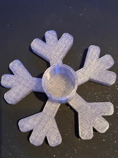 Snowflake Stand White – Owl That Glitters